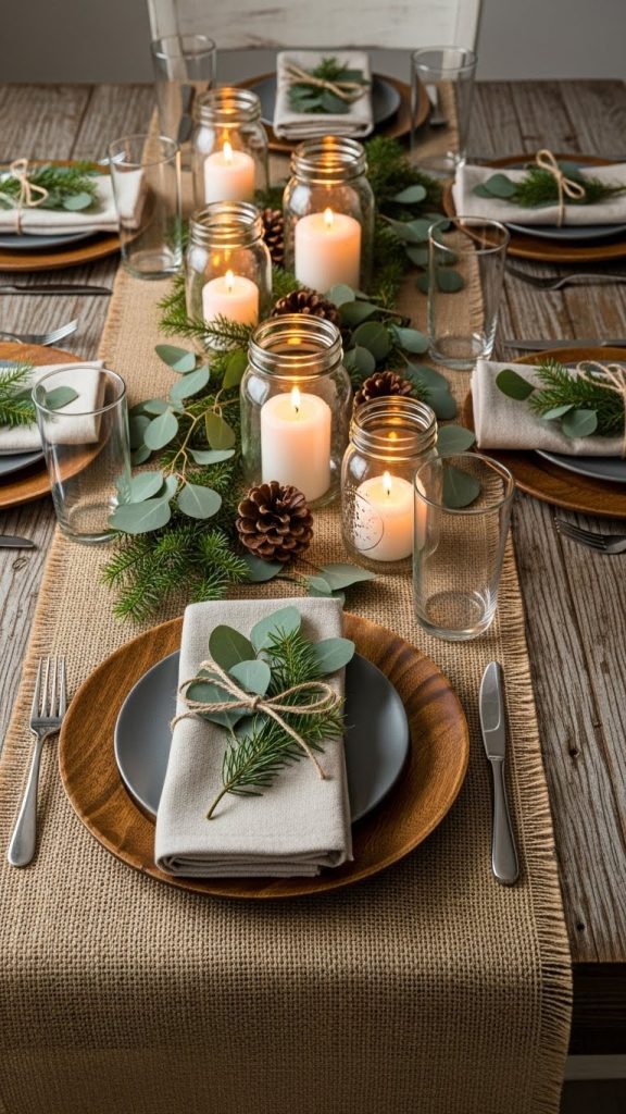 10 Diy christmas table setup ideas - Dreamy Room Diary