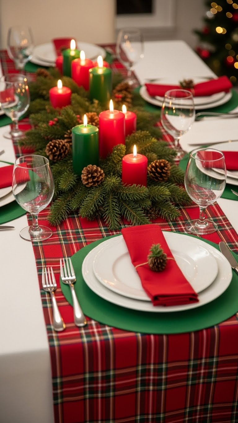 10 Diy christmas table setup ideas - Dreamy Room Diary