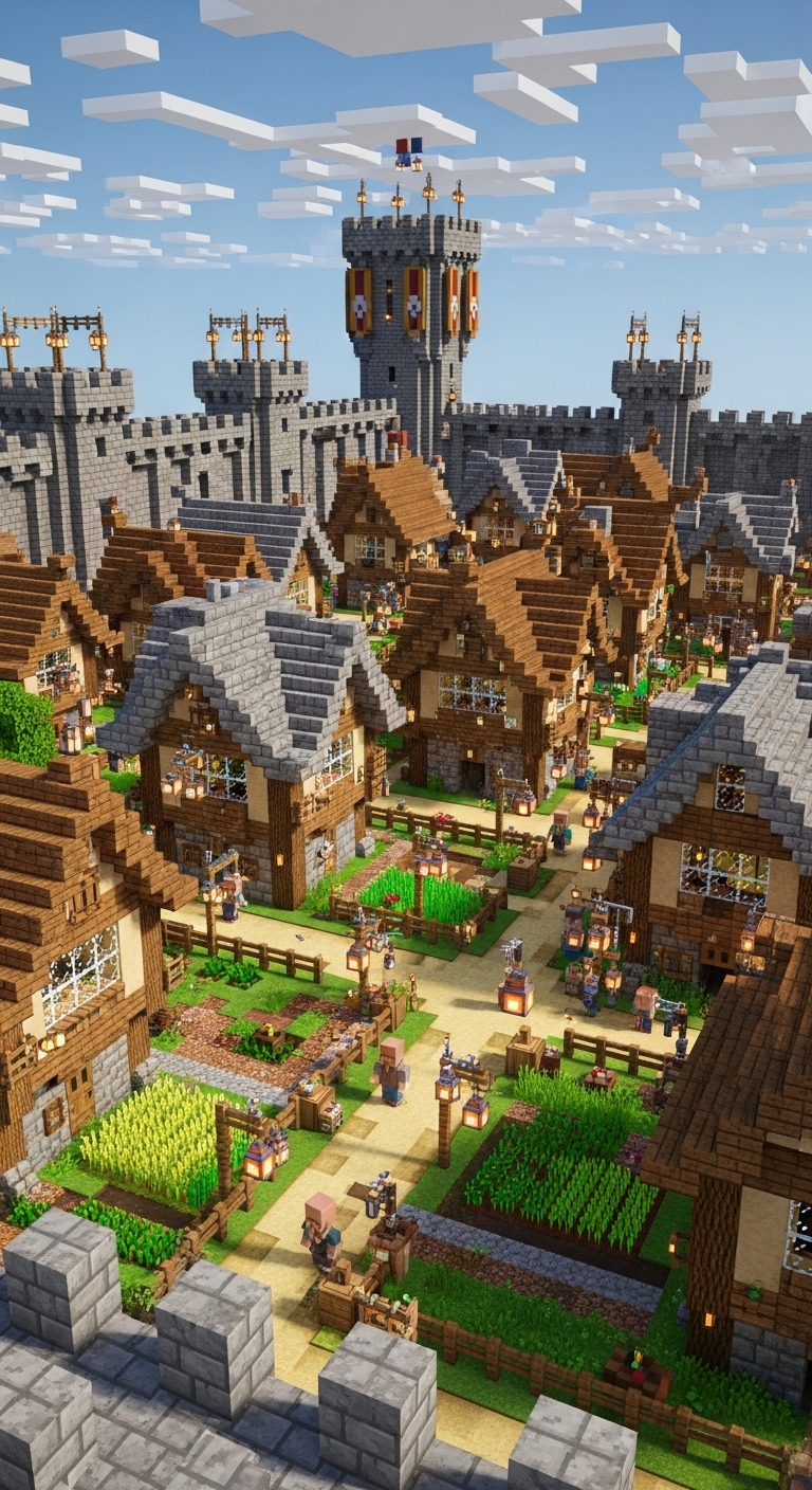 10 Minecraft Castle Layout Ideas - Dreamy Room Diary