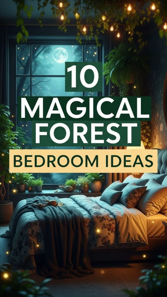 10 Magical Forest Bedroom ideas - Dreamy Room Diary